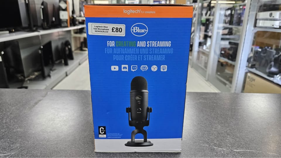 New Logitech Blue YETI Microphone - Own4Less